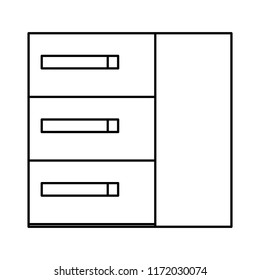 Office Drawer Design Stock Vector (Royalty Free) 1172030074 | Shutterstock