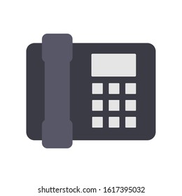 Office Fax Printer Machine Line Vector Stock Vector (Royalty Free ...