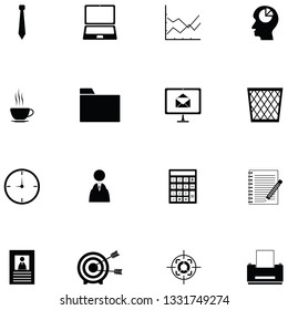 Office Icon Set Stock Vector (Royalty Free) 1331749274 | Shutterstock