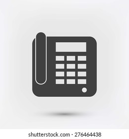 Office Phone Icon Stock Vector (Royalty Free) 364730879 | Shutterstock