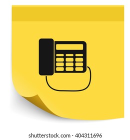 Office Phone Icon Stock Vector (Royalty Free) 404311696 | Shutterstock