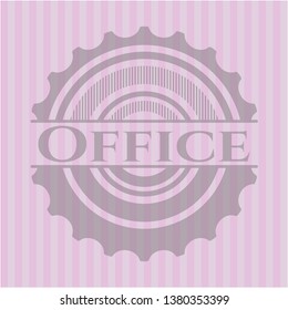 Office Pink Emblem Stock Vector (Royalty Free) 1380353399 | Shutterstock