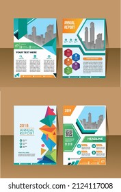 Office Report Cover Design Vector Stock Vector (Royalty Free ...