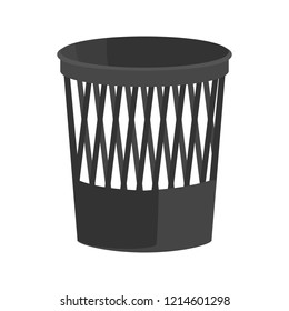 Office Trash Bucket Color Vector Icon Stock Vector (Royalty Free ...