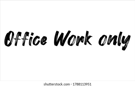 Innovative Typography Hand Drawn Brush Lettering Stock Vector (Royalty ...