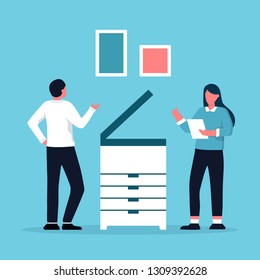 60 Xerox machine cartoon Images, Stock Photos & Vectors | Shutterstock