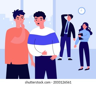 862 Office gossip cartoon Images, Stock Photos & Vectors | Shutterstock