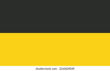 Official Flag Vector Illustration German Regional Stock Vector (Royalty ...