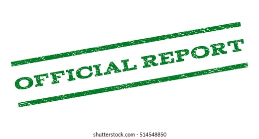 Official Report Watermark Stamp Text Caption Stock Vector (Royalty Free ...