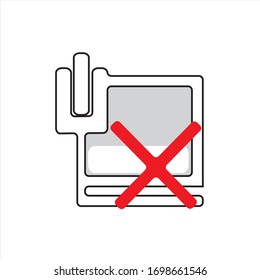 Offline Connection Logo Symbol Art Stock Vector (Royalty Free ...