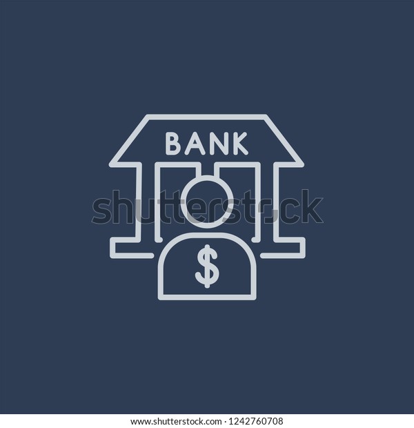 Offshore Account Icon Trendy Flat Vector Stock Vector (Royalty Free ...