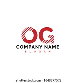 Og Letter Logo Design Og Letter Stock Vector (Royalty Free) 1648277572 ...