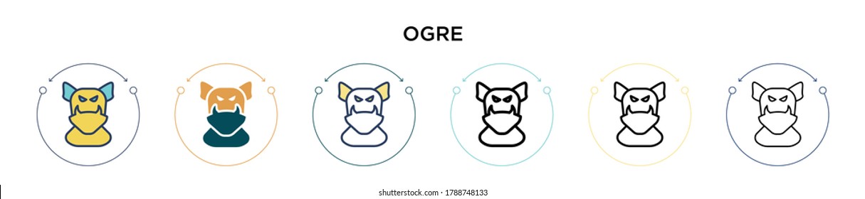 3,339 Ogre Icon Images, Stock Photos & Vectors | Shutterstock