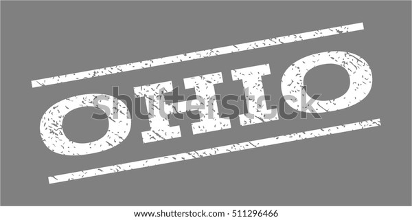 Ohio Watermark Stamp Text Caption Between Stock Vector (Royalty Free ...