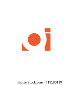 Oi Logo Vector Graphic Branding Letter Stock Vector (Royalty Free ...