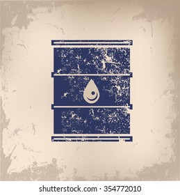 Oil Design On Old Paper Backgroundvector Stock Vector (Royalty Free ...