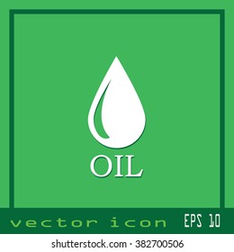 Oil Drop Icon Stock Vector (Royalty Free) 382700506 | Shutterstock