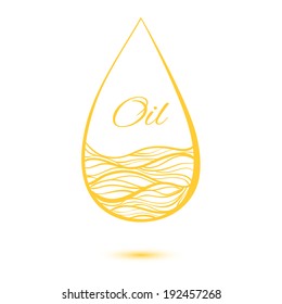 Oil Drop Vector Illustration Stock Vector (Royalty Free) 192457268 ...