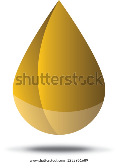 Oil Droplet Vector Stock Vector (Royalty Free) 1232951689 | Shutterstock