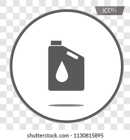 Oil Icon Vector Oil Gallon Icon Stock Vector (Royalty Free) 1173750421