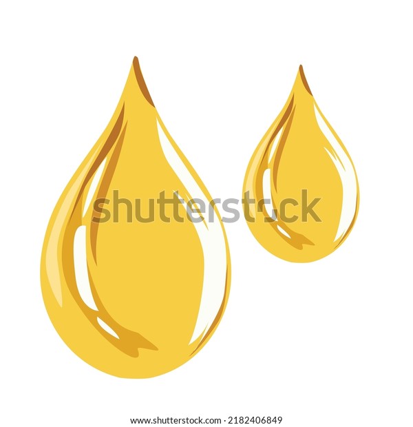 Oil Liquid Drop Illustration Vector Design Stock Vector (Royalty Free ...
