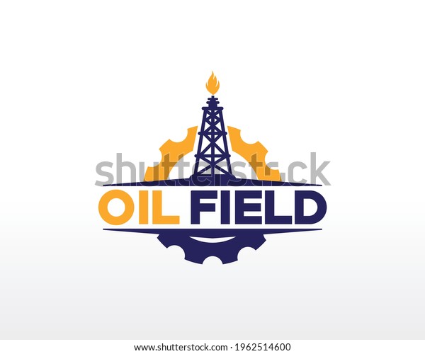Oil Logo Design Oil Mine Logo Stock Vector (Royalty Free) 1962514600