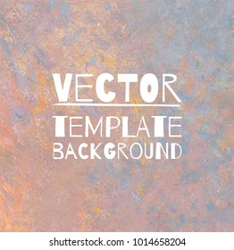Oil Painting Vector Template Stock Vector (Royalty Free) 1014658204 ...