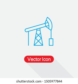 Oil Pump Icon Oil Pump Logo Stock Vector (Royalty Free) 1505977844