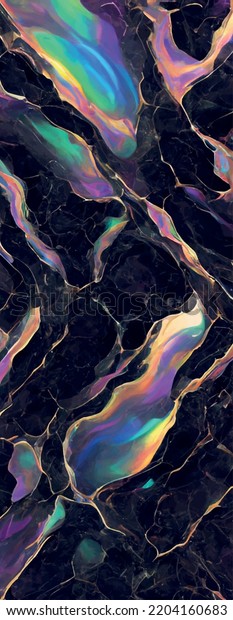 Oil Slick Iridescent Tillable Texture Marble Stock Vector (Royalty Free ...