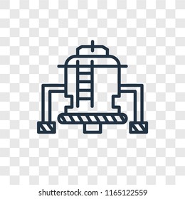 Oil Tank Vector Icon Isolated On Stock Vector (Royalty Free) 1165122559 ...