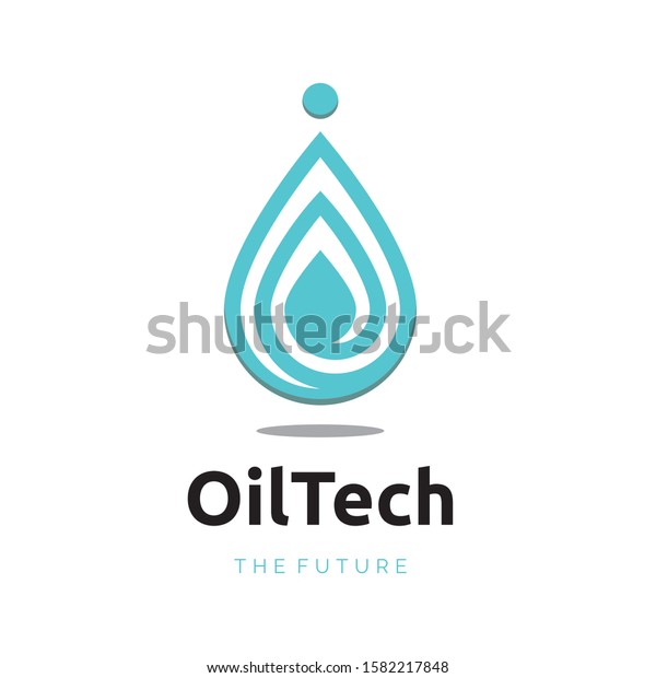 Oil Tech Logo Template Use Any Stock Vector (Royalty Free) 1582217848 ...
