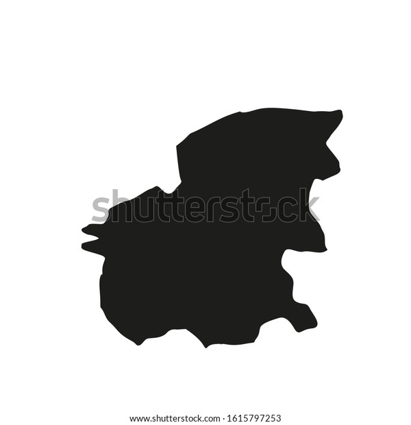 Oio Region Map Guinea Bissau Stock Vector (Royalty Free) 1615797253 ...