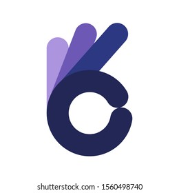 Ok Gesture Icon Simple Ok Symbol Stock Vector (Royalty Free) 1560498740 ...