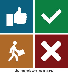 Ok Icons Set Set 4 Ok Stock Vector (Royalty Free) 633598340 | Shutterstock