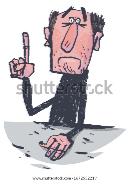 Old Bald Man Comic Character Vector: เวกเตอร์สต็อก (ปลอดค่าลิขสิทธิ์ ...