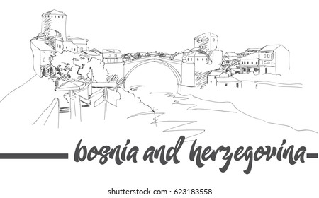 133 Mostar bridge Stock Illustrations, Images & Vectors | Shutterstock