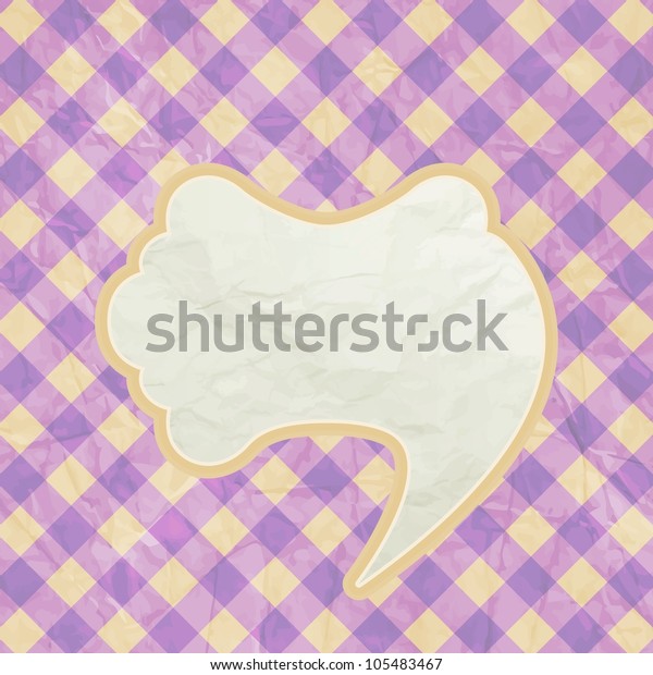 Old Card Design Violet Vintage Frame Stock Vector (Royalty Free ...