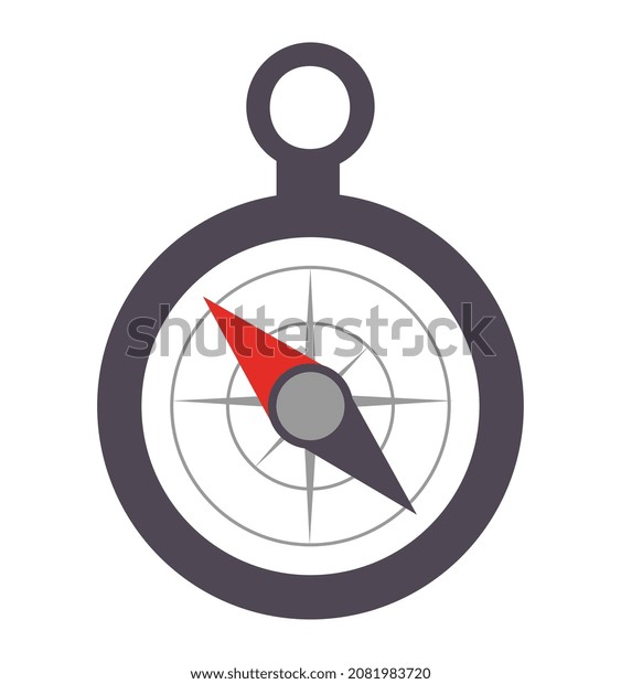 Old Found Compass Archaeologists Have Unearthed Stock Vector (Royalty ...