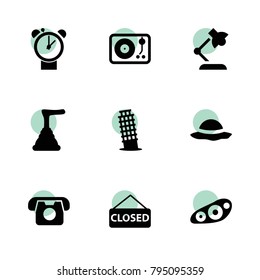 Old Icons Vector Collection Filled Old Stock Vector (Royalty Free ...