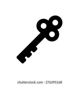 Old Key Diagonal Symbol Icon Vector Stock Vector (Royalty Free ...