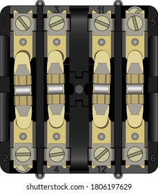13 Magnetic contactor Stock Vectors, Images & Vector Art | Shutterstock