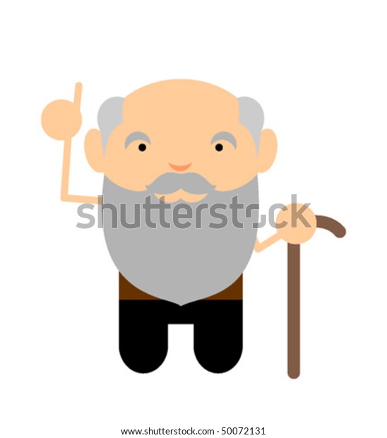 Old Man Cane Stock Vector (Royalty Free) 50072131 | Shutterstock