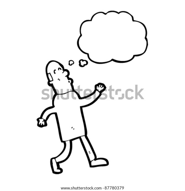 Old Man Strutting Cartoon Stock Vector (Royalty Free) 87780379 ...