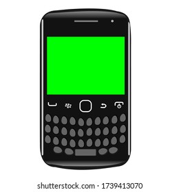 Old Mobile Phone Vector Illustration Stock Vector (Royalty Free ...