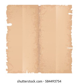 Old Paper Ragged Edges Ancient Papyrus Stock Vector (Royalty Free ...