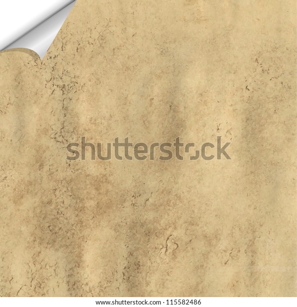 Old Paper Vintage Corner Vector Illustration 스톡 벡터(로열티 프리) 115582486 ...