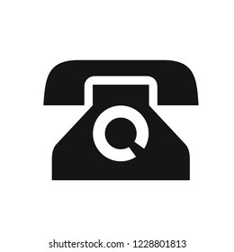 Old Phone Disk Simple Black Icon Stock Vector (Royalty Free) 1228801813 ...