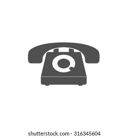 Old Phone Icon Stock Vector (Royalty Free) 316345604 | Shutterstock