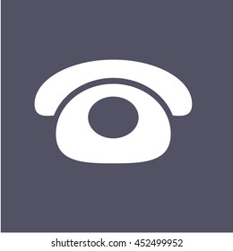 Old Phone Icon Stock Vector (Royalty Free) 466617491