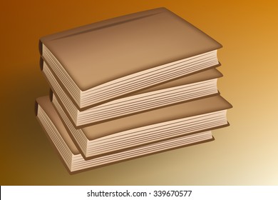 Old Pile Book Vector Stock Vector (Royalty Free) 339670577 | Shutterstock